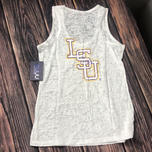Nuyu | Tops | Nuyu Lsu Louisiana State University Tigers Cheer Tank Top ...